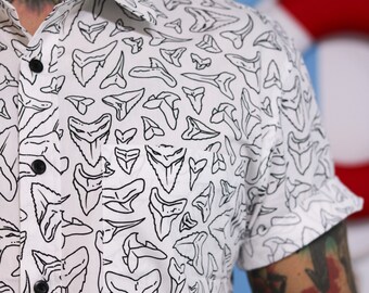 Halloween Button Up | Etsy