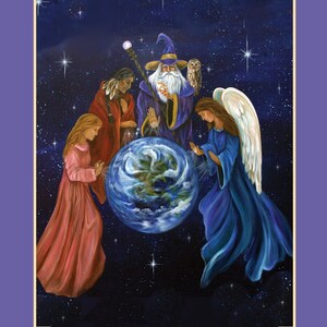 Wall Hanging Tapestry Magic - Spirit, Yoga, Inspiration, Wall Hanging ...