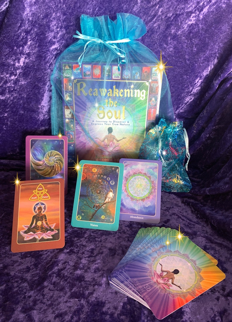 Soul Oracle Cards—book Set, Self-discovery, Soul Awakening, Spiritual ...