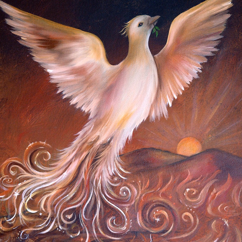 Phoenix Rising Art - Etsy