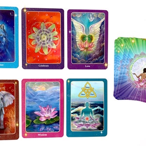 Soul Oracle Cards—book Set, Self-discovery, Soul Awakening, Spiritual ...