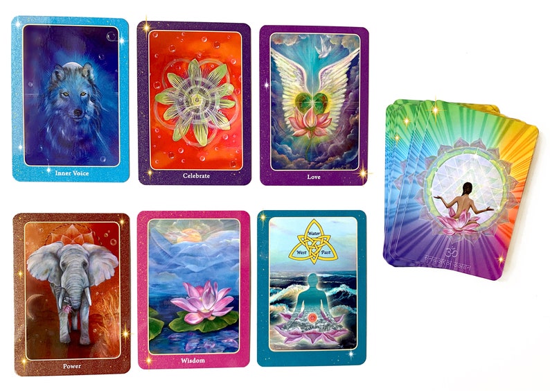 Soul Oracle Cards—book Set, Self-discovery, Soul Awakening, Spiritual ...