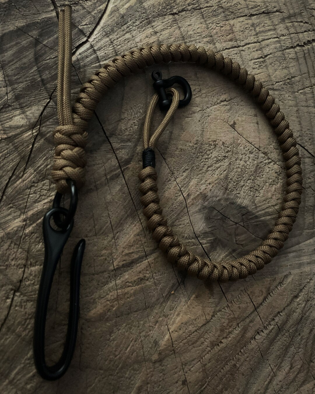 Simple Classic Style Black Wallet Chain - Etsy