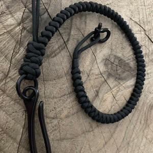 Simple Classic Style Black Wallet Chain - Etsy