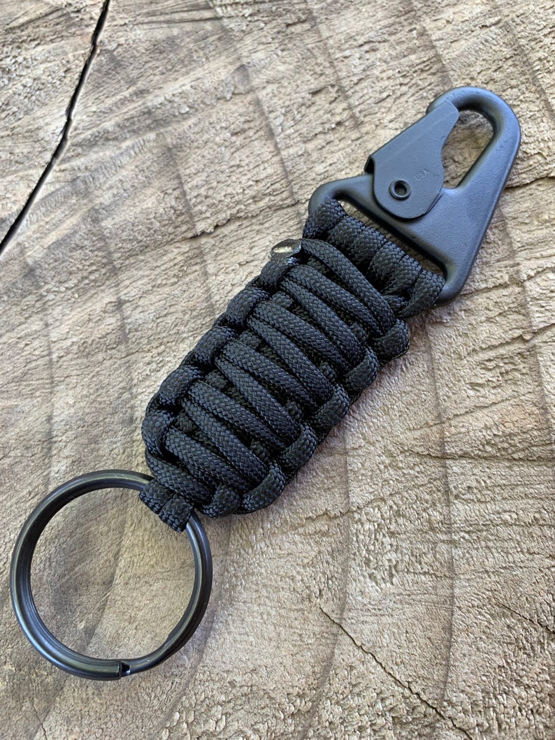 Black Key Fob - Etsy