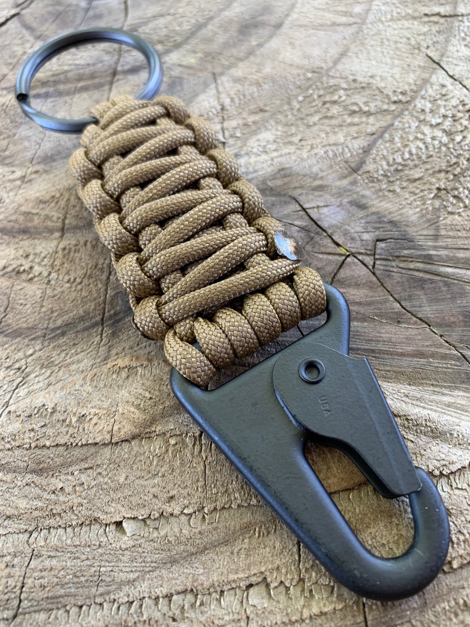 Coyote Brown Keychain - Etsy