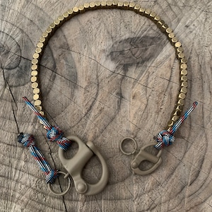 Brass Wallet Chain - Etsy