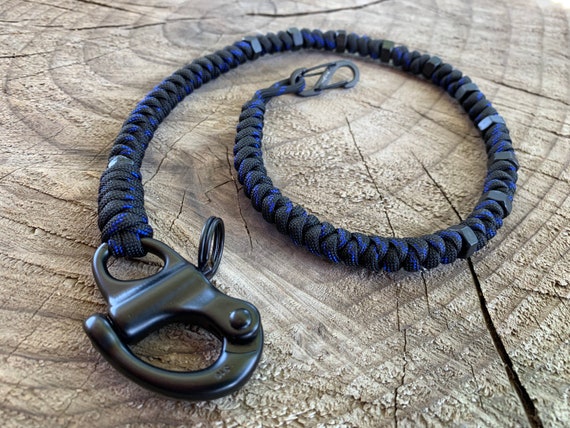 Thin Blue Line Retention Lanyard | Etsy