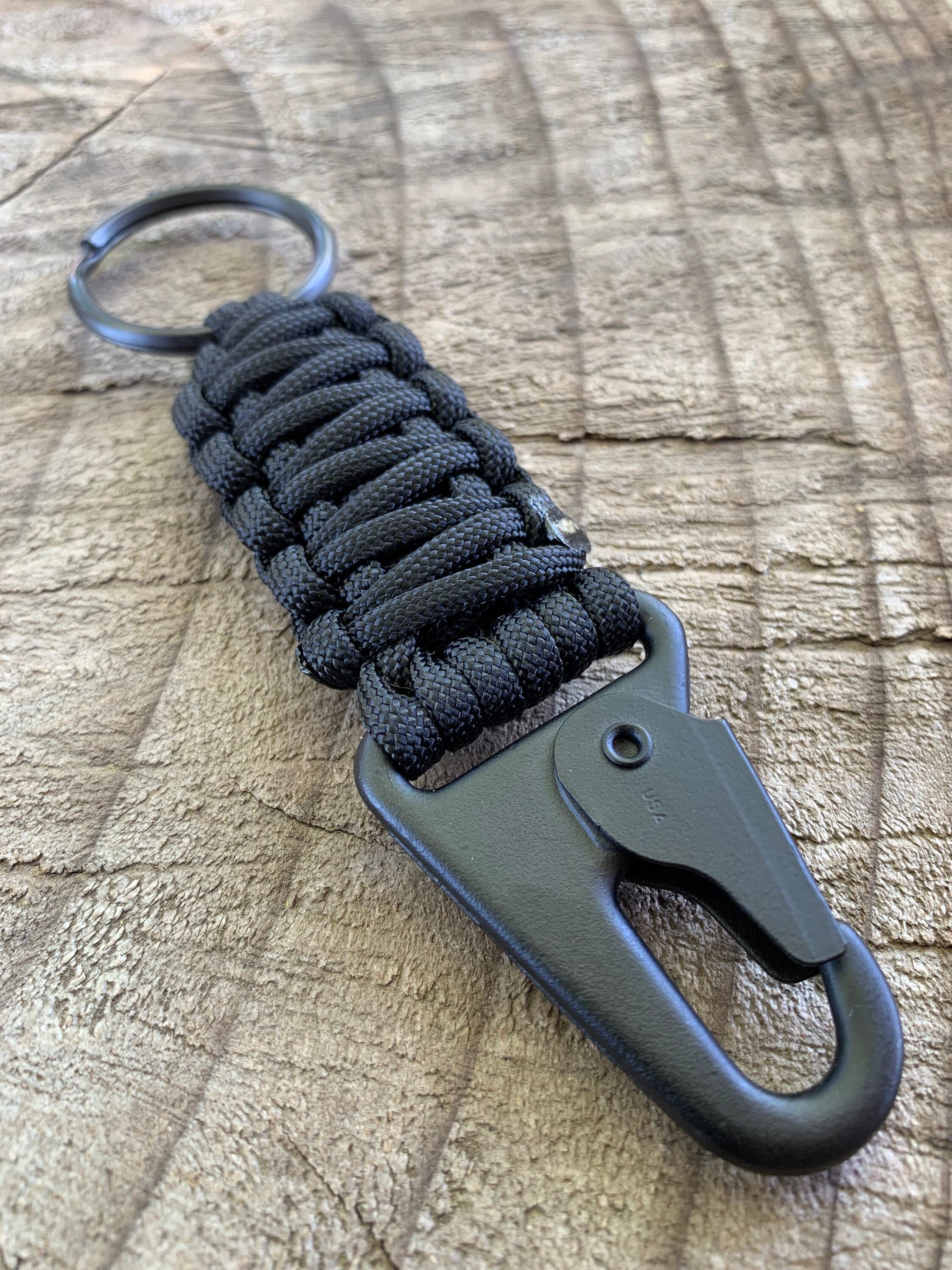 Black Key Fob - Etsy
