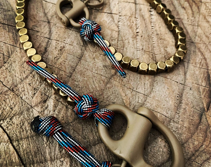 Brass Wallet Chain - Etsy