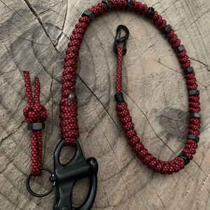 12 Hex Red Diamonds Wallet Chain - Etsy