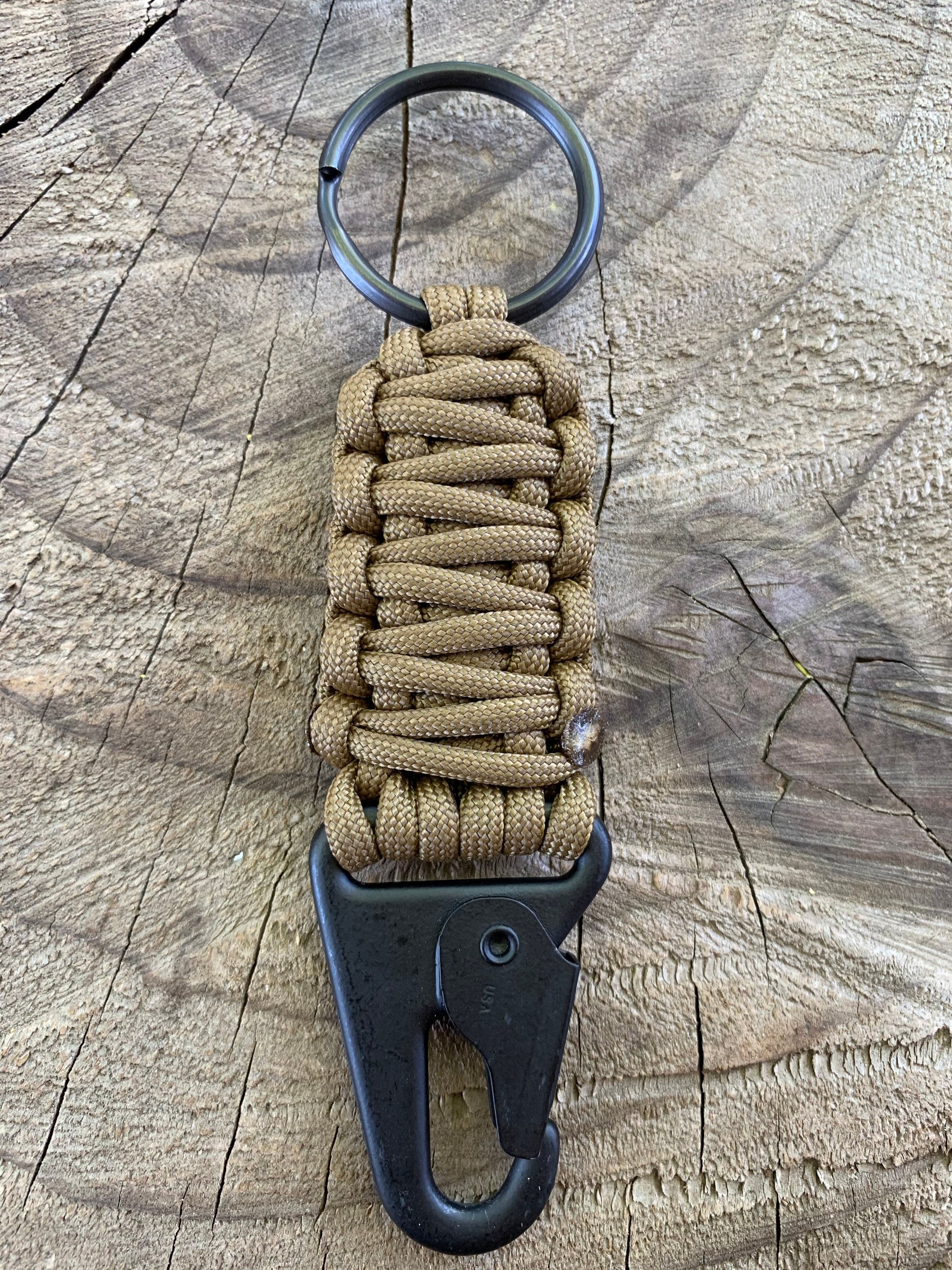 Coyote Brown Keychain - Etsy