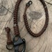 Walnut Brown EDC Wallet Chain Style Lanyard - Etsy