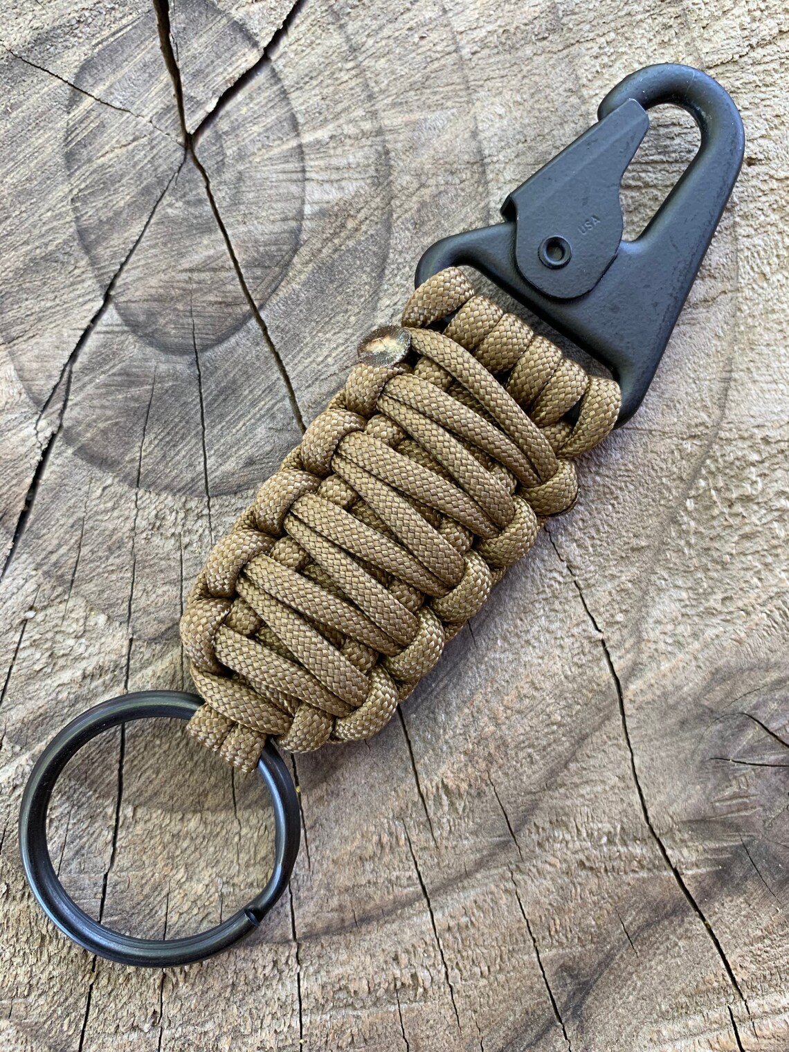 Coyote Brown Keychain - Etsy