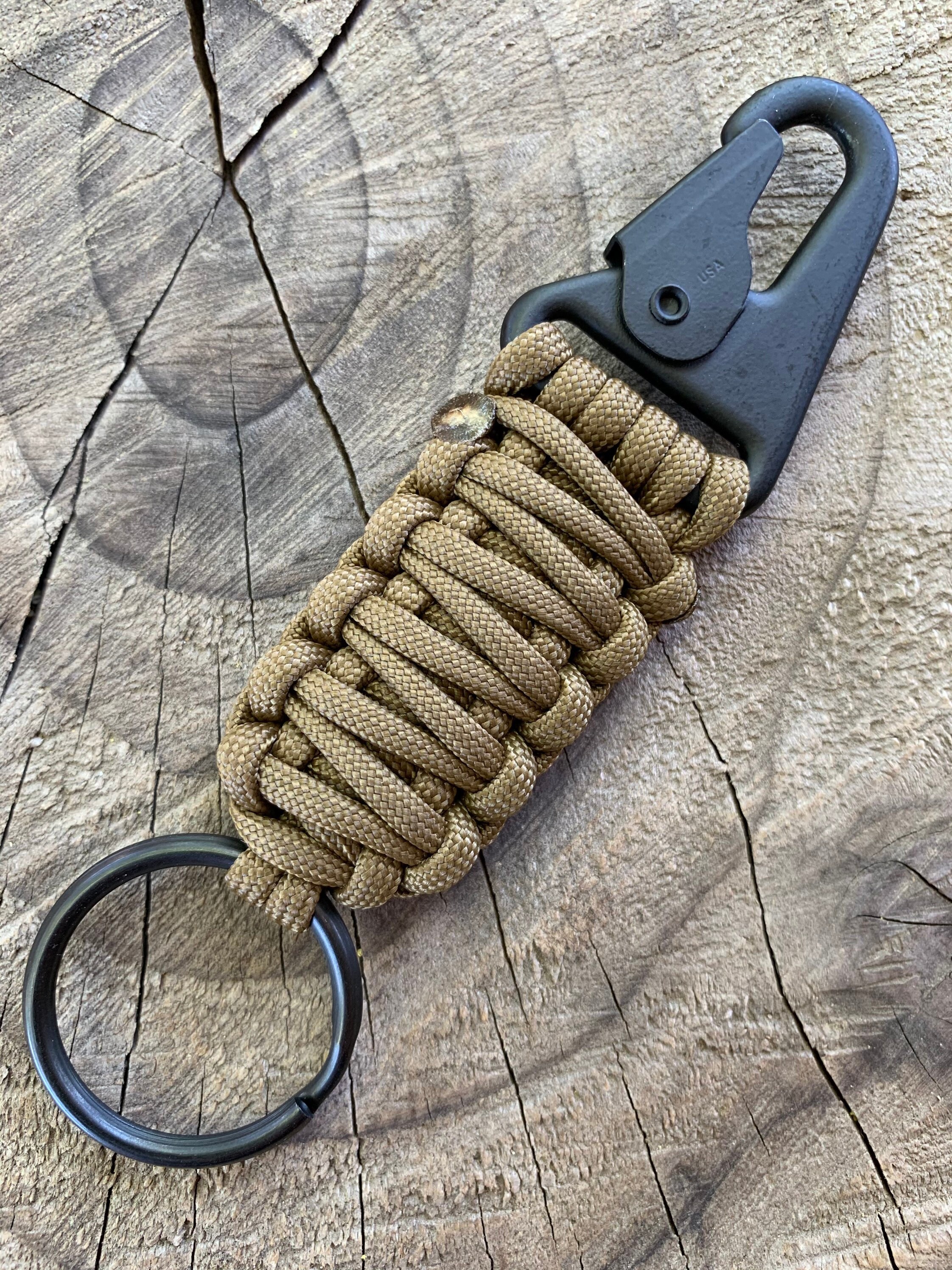 Coyote Brown Keychain - Etsy
