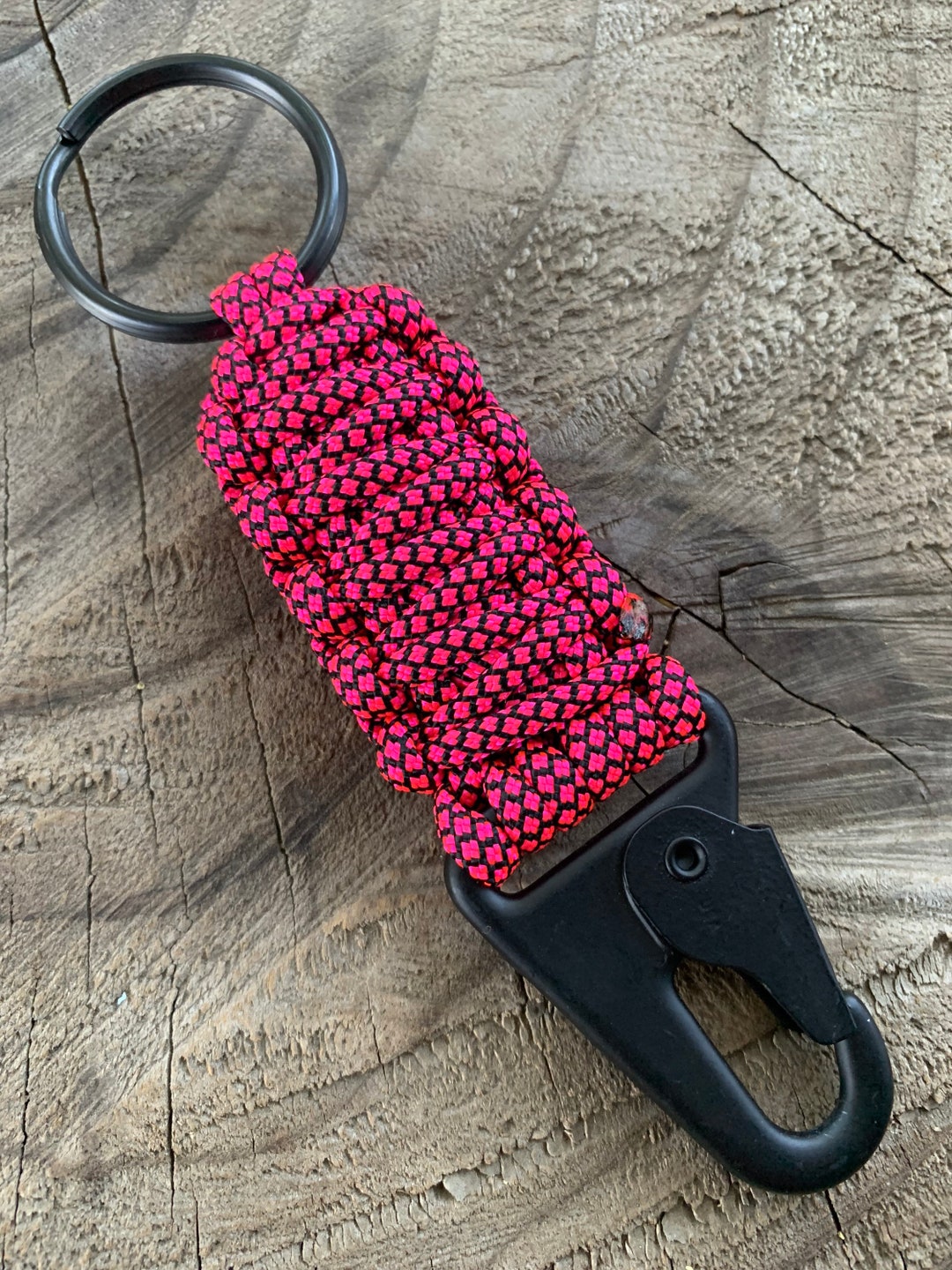 Pink Diamonds EDC Keychain - Etsy