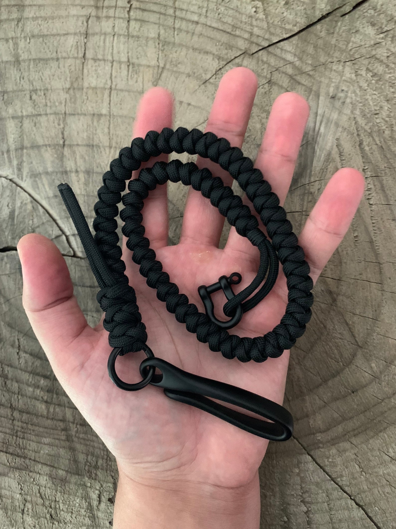 Simple Classic Style Black Wallet Chain - Etsy