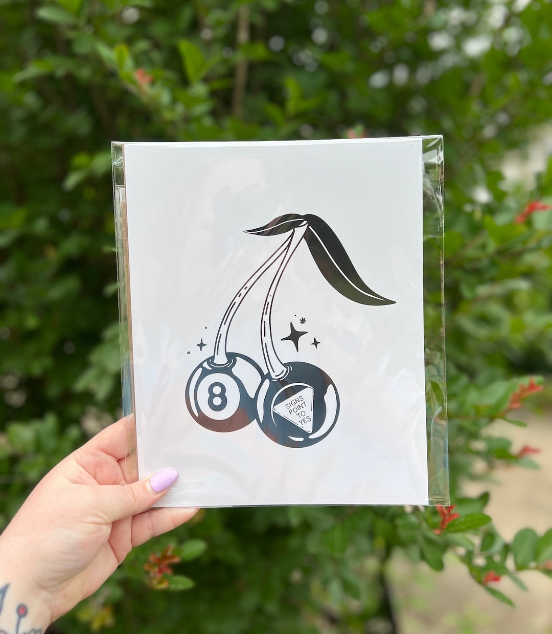 Magic 8 Ball Print | Digital Art Print - Etsy