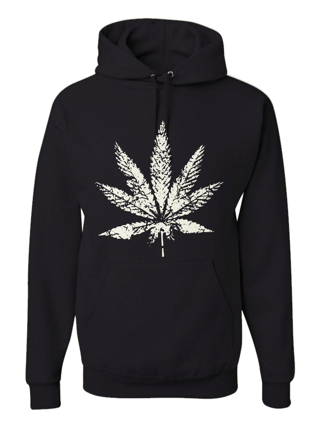 Pot Leaf Hoodie Marijuana Hooded Sweat Shirt Legalize It Weed Sweater Cannabis Pullover ...