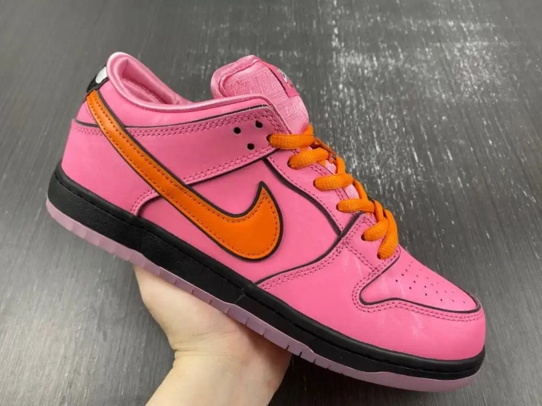 The Power.puff Girl X Sb Low Blossom Lotus Pink Sneakers For Men And ...