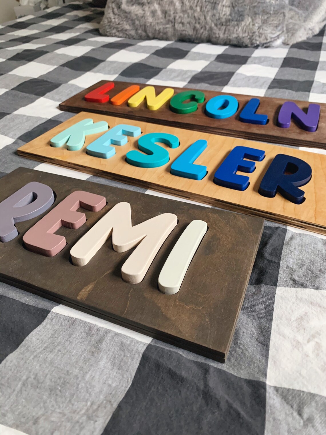 Name Puzzle // Personalized Puzzle // Puzzle for Kids - Etsy