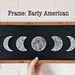 3D Moon Phases Sign // Home Decor // Farmhouse Sign // - Etsy