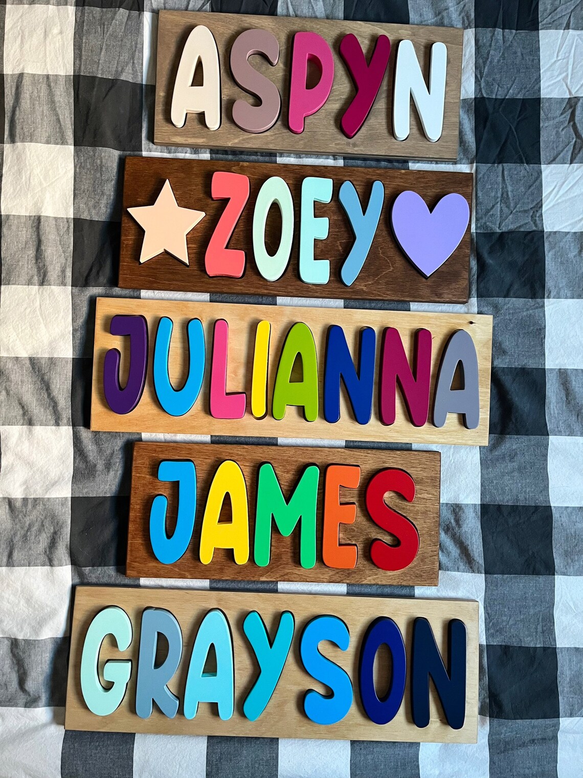 Name Puzzle // Personalized Puzzle // Puzzle for Kids - Etsy
