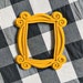 Monica Frame // Friends Decor // Friends Yellow Frame // - Etsy