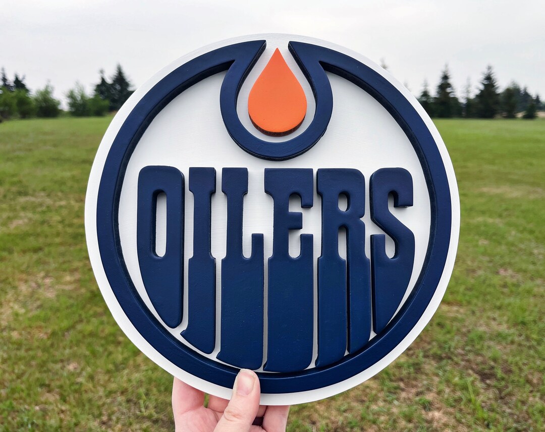 Oilers Logo Sign // Wood Sign Decor // Farmhouse Sign // Farmhouse Home ...