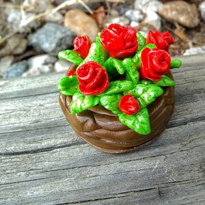 Miniature Handcrafted Roses - Etsy