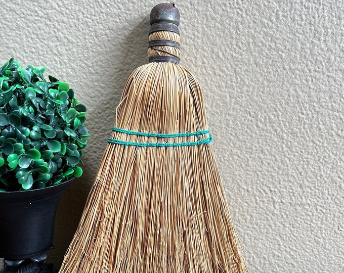 Vintage Whisk Broom, Small Dust Pan Broom, Small Broom Garage Broom ...