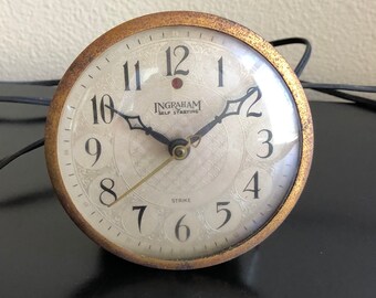 Ingraham clock face | Etsy