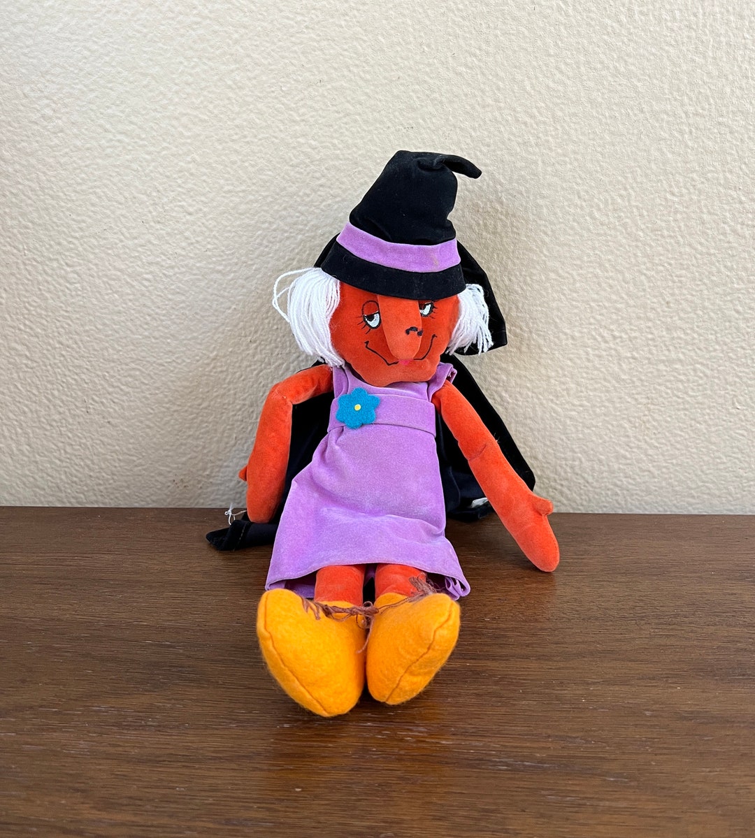 Collectible Vintage Hallmark Witch Doll, Witch Doll, Hallmark Doll ...