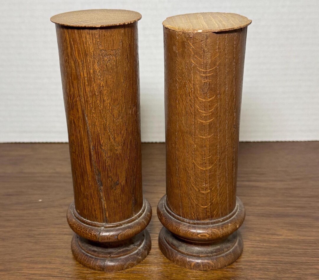 Antique Salvage Wood Post Spindles Wood Post Pillar Architectural ...