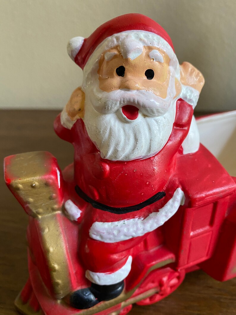 Vintage Ceramic Napco Santa Train Napco Planter Napco Train | Etsy