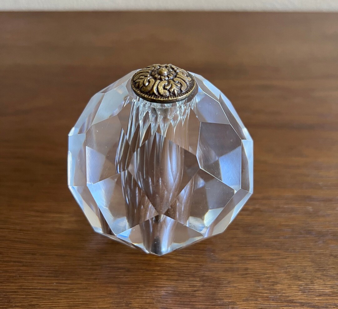 Large 3 Vintage Glass Lamp Shade Finial, Lamp Shade Finial, Glass Lamp ...