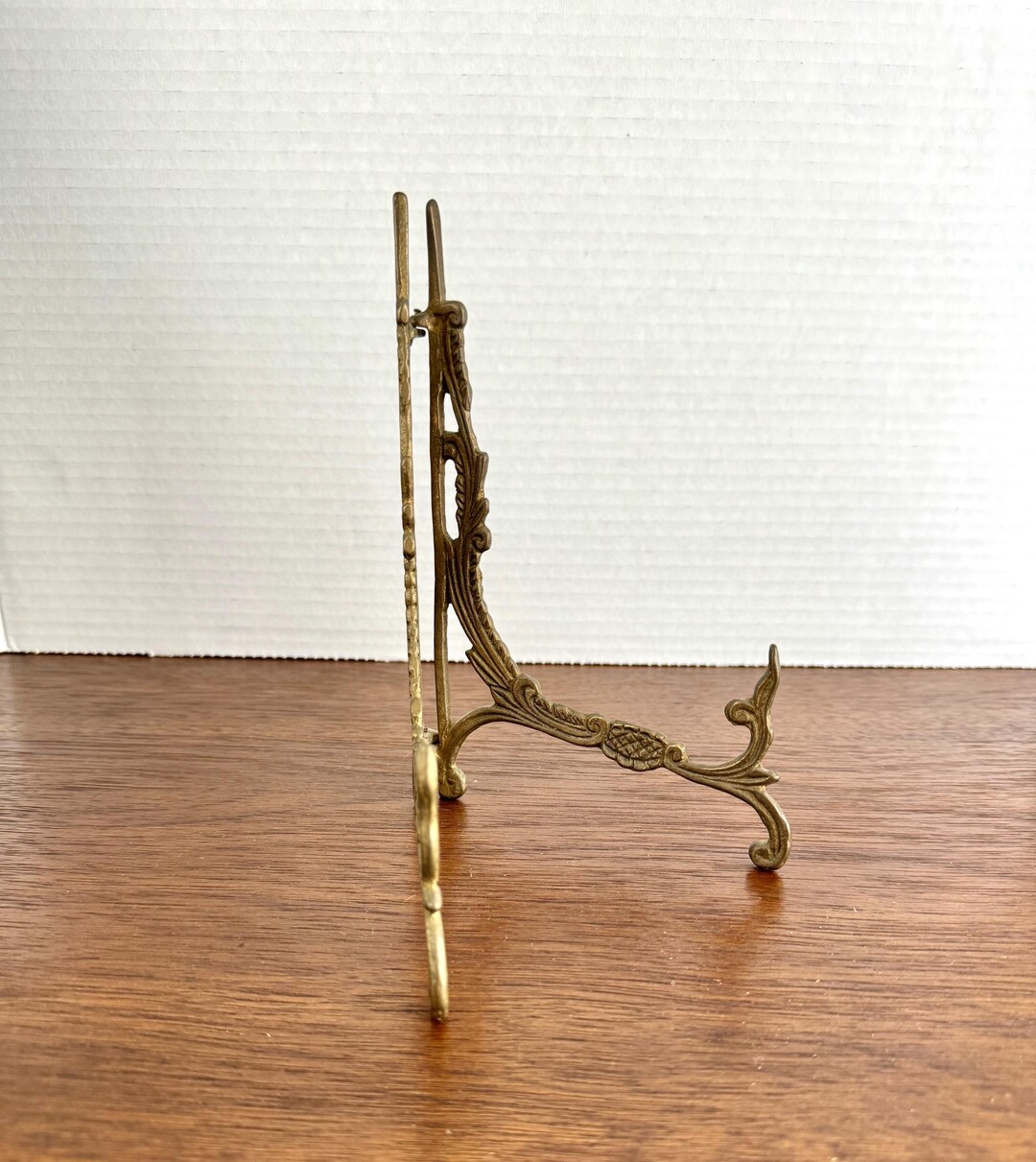 Vintage Brass Display Easel, Brass Easel, Brass Display Easel, Display ...