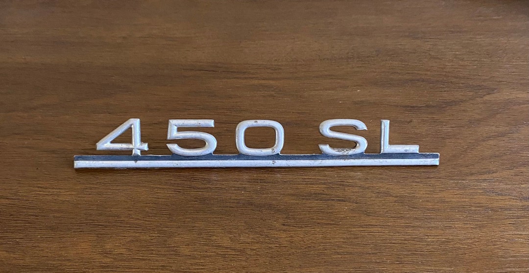 Vintage Original Mercedes Emblem, Vintage Mercedes Emblem, Mercedes ...