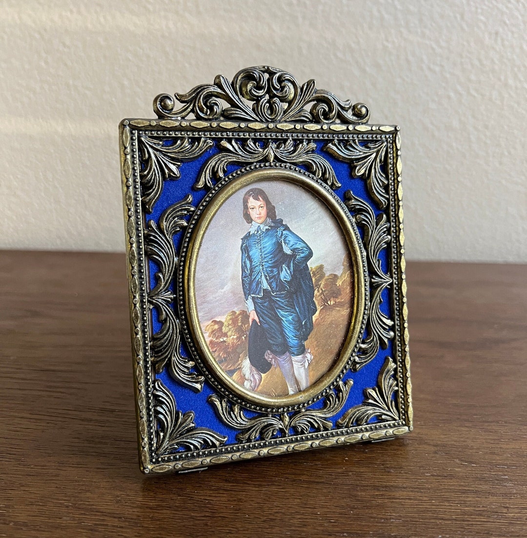 Vintage Italian Photo Picture Frame, Brass Photo Frame, Picture Frame ...