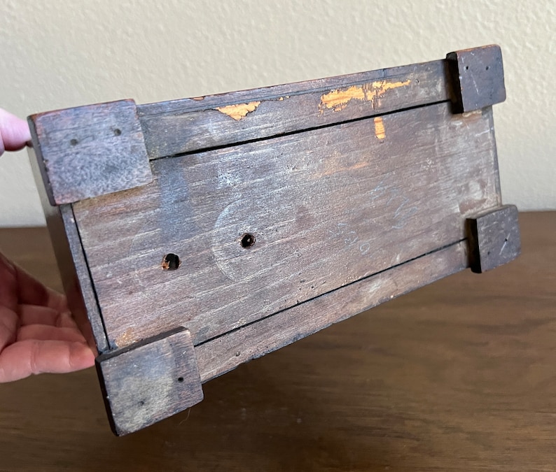 Antique Salvage Clock Frame Column Mantel Clock Case, Salvage Clock ...