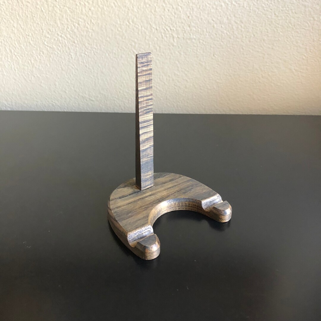 Custom-made Vintage Style Wood Plate Picture Stand Easel, Plate Stand ...