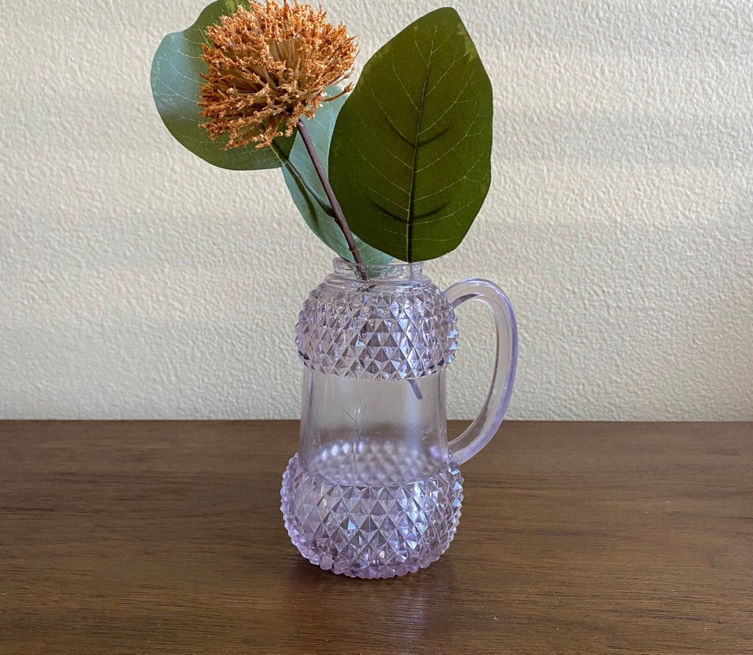 Antique Clear Glass Syrup Bottle, Glass Syrup Bottle - Etsy