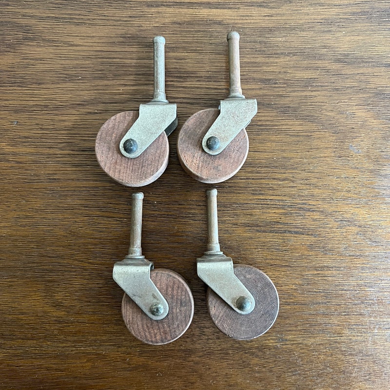 Vintage Caster Wheels - Etsy