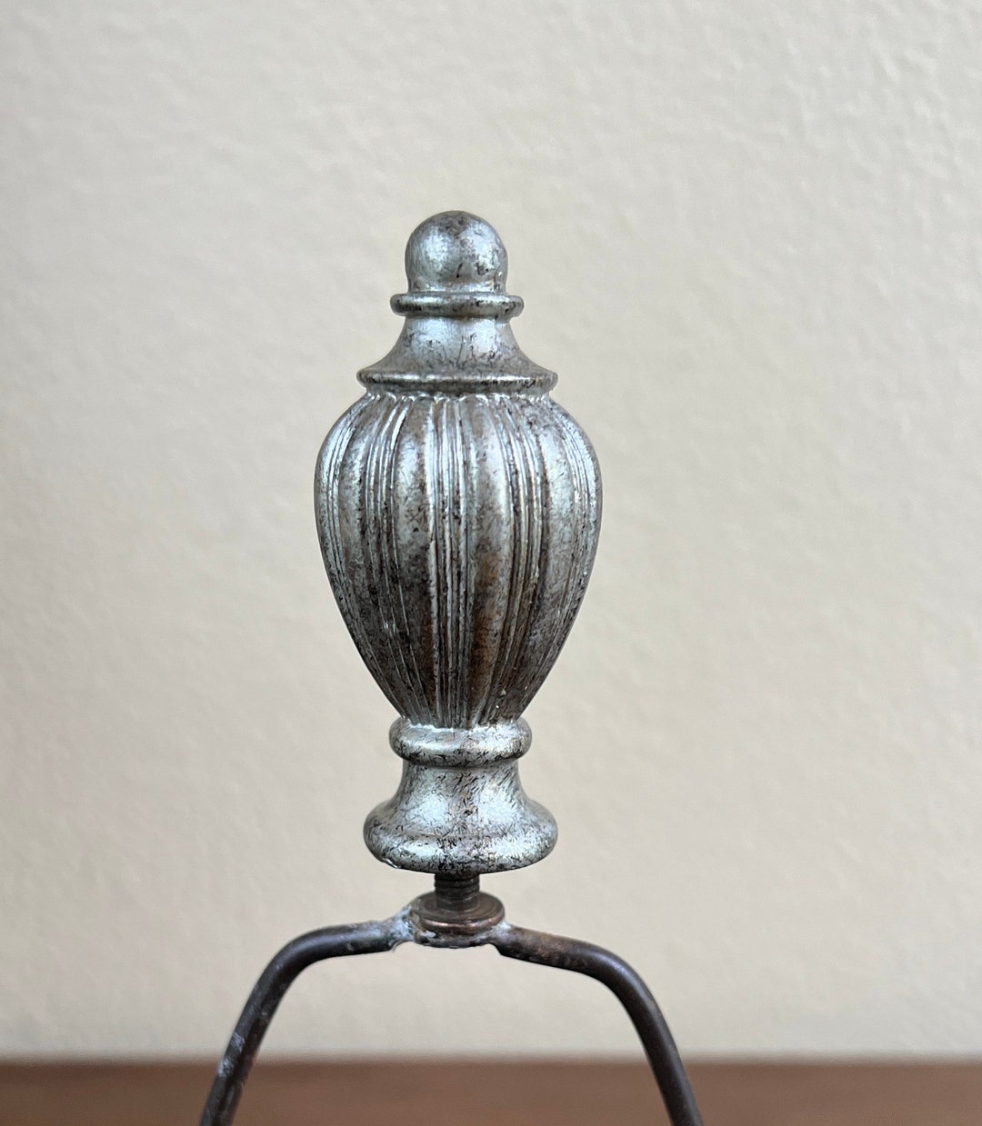 Vintage Lamp Shade Finial, Finial, Lamp Shade Topper, Lamp Shade Finial ...