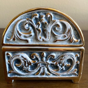 Capodimonte Box, Cherub Capodimonte Box, Trinket Box, Cherub Box, - Etsy