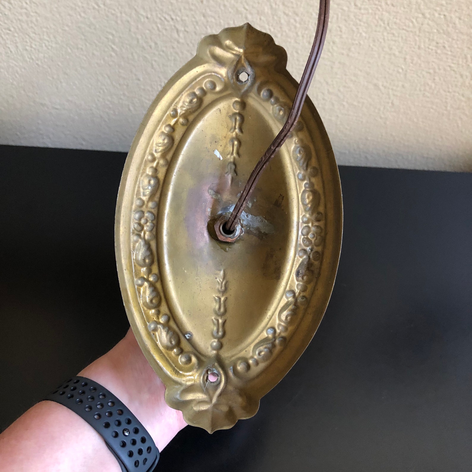 Vintage Brass Wall Mount Light Fixture Wall Light Vintage | Etsy