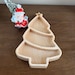 Hand Crafted Solid Christmas Tree Tray Holiday Serving Tray - Etsy