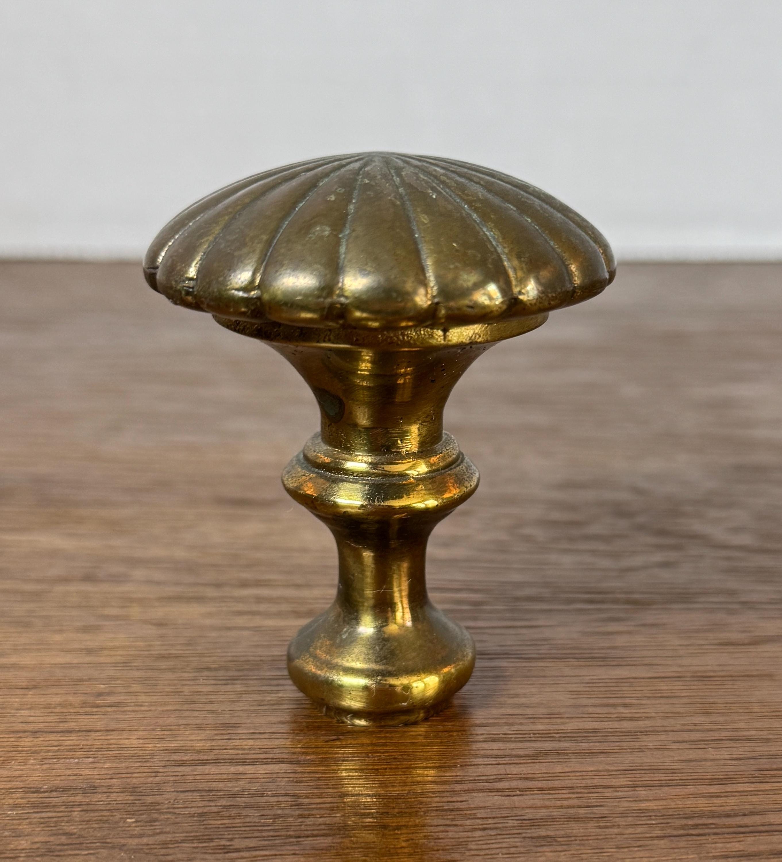 Vintage Solid Brass Metal Lamp Finial, Vintage Lamp Finial, Metal Lamp ...