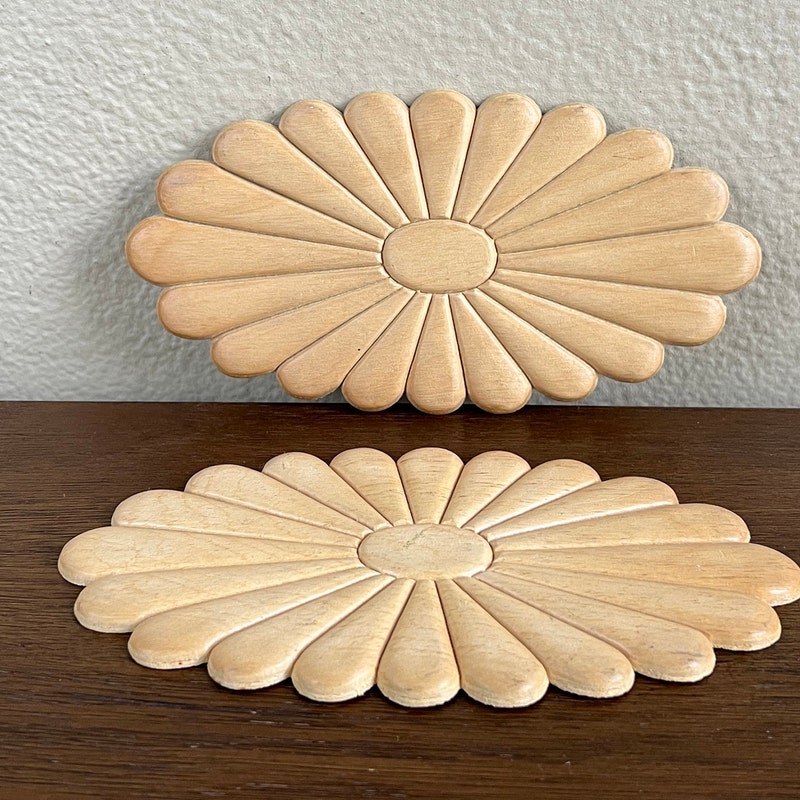 Decorative Moulding Flower - Etsy