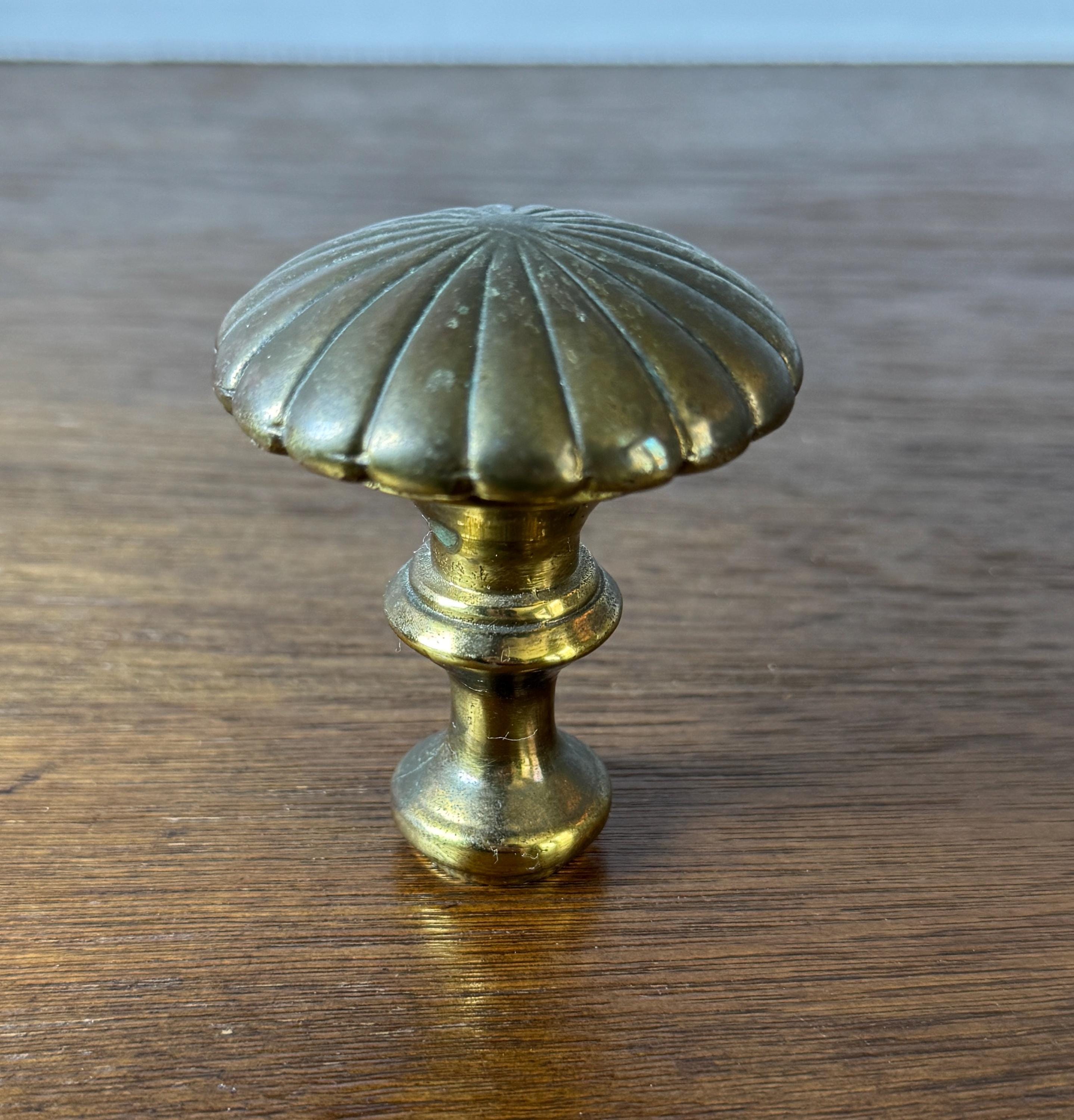 Vintage Solid Brass Metal Lamp Finial, Vintage Lamp Finial, Metal Lamp ...